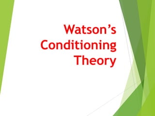 Classical conditioning | PPTX