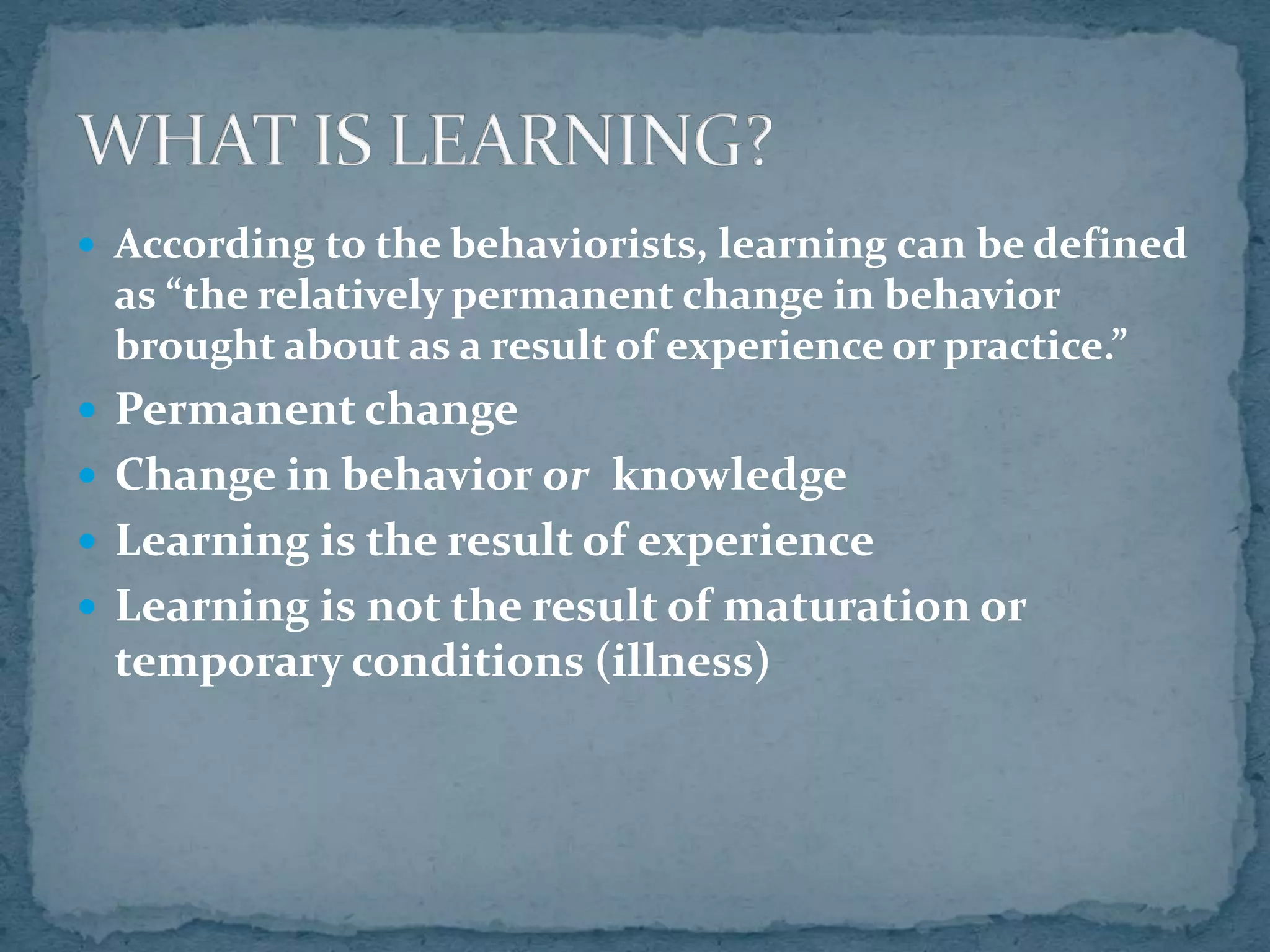 Classical conditioning | PPTX