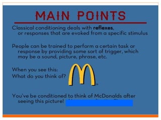 Classical conditioning | PPTX