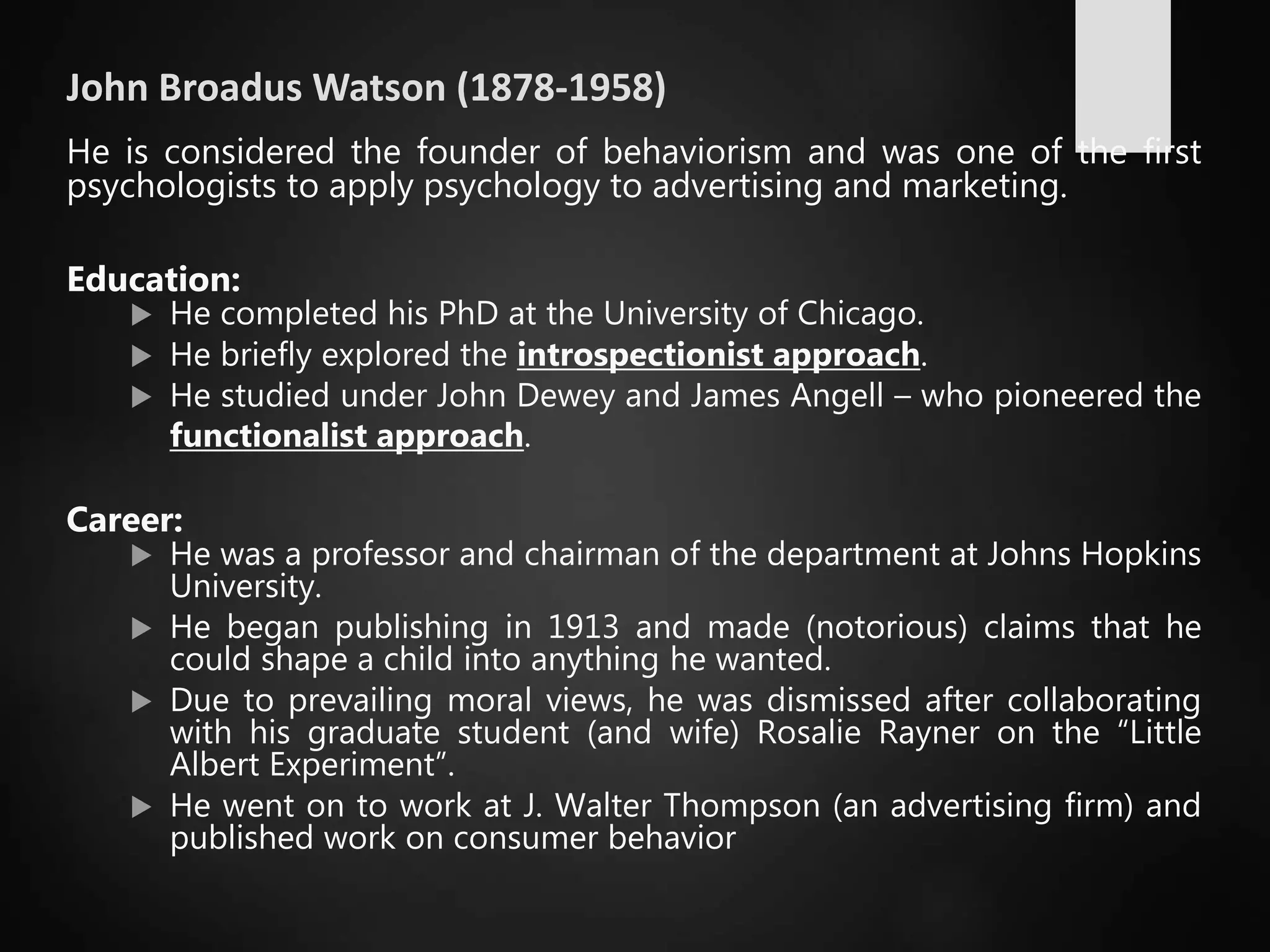 Behaviorism and Classical Conditioning | PPTX