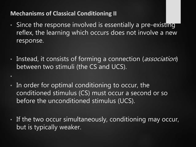 Behaviorism and Classical Conditioning | PPTX