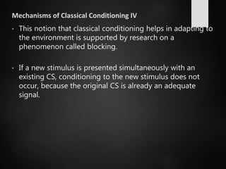 Behaviorism and Classical Conditioning | PPTX