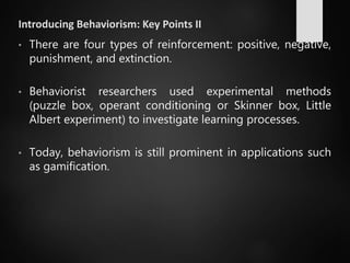 Behaviorism and Classical Conditioning | PPTX