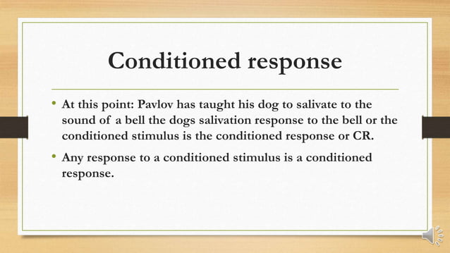 Classical Conditioning theory by Pavlov | PPTX | Dogs | Pets