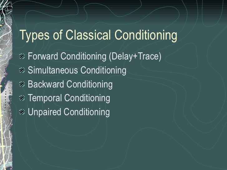 Classical conditioning