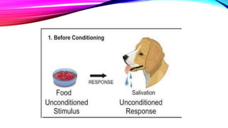 Classical Conditioning Theory of Learning | PPTX