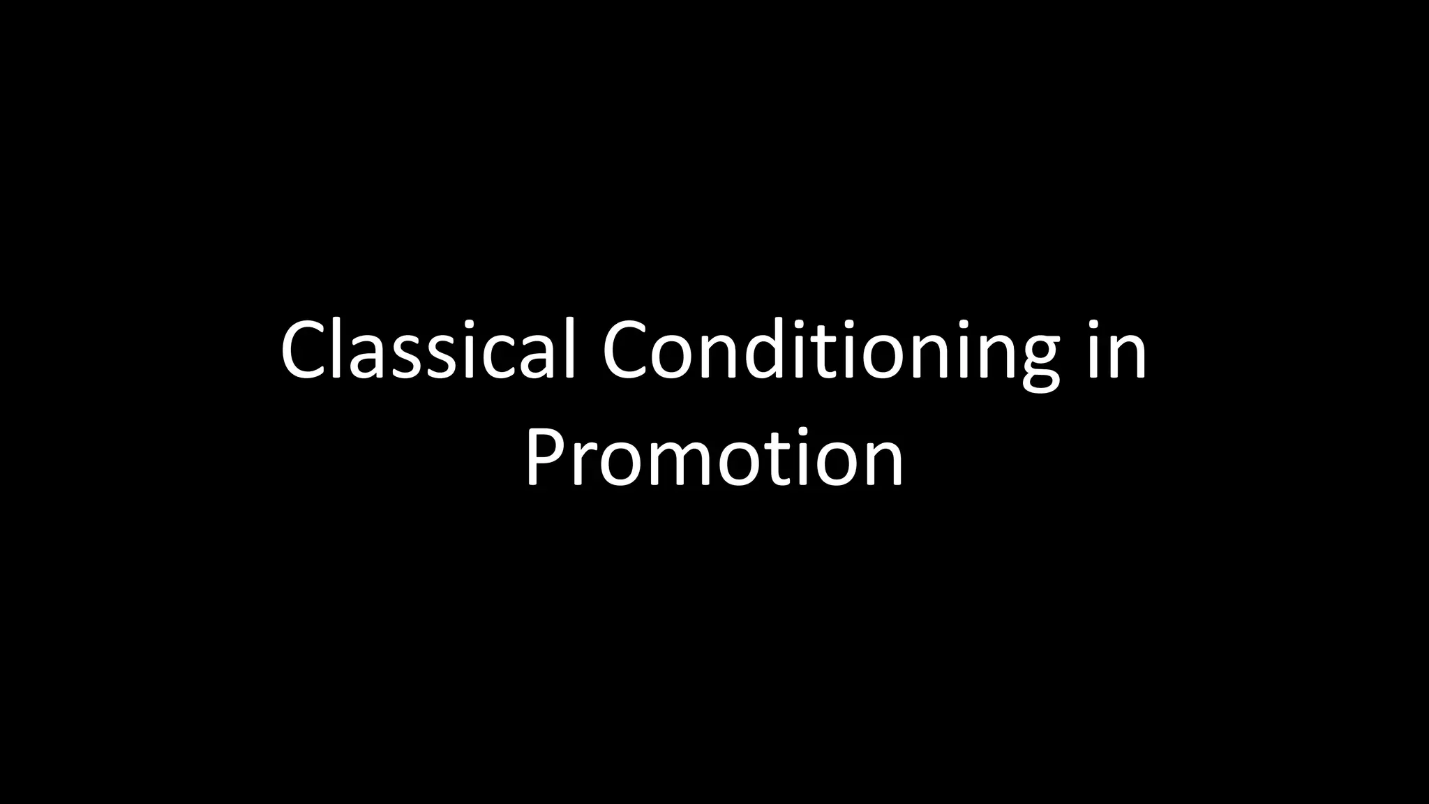 Classical Conditioning - Introduction to Psychology | PPT