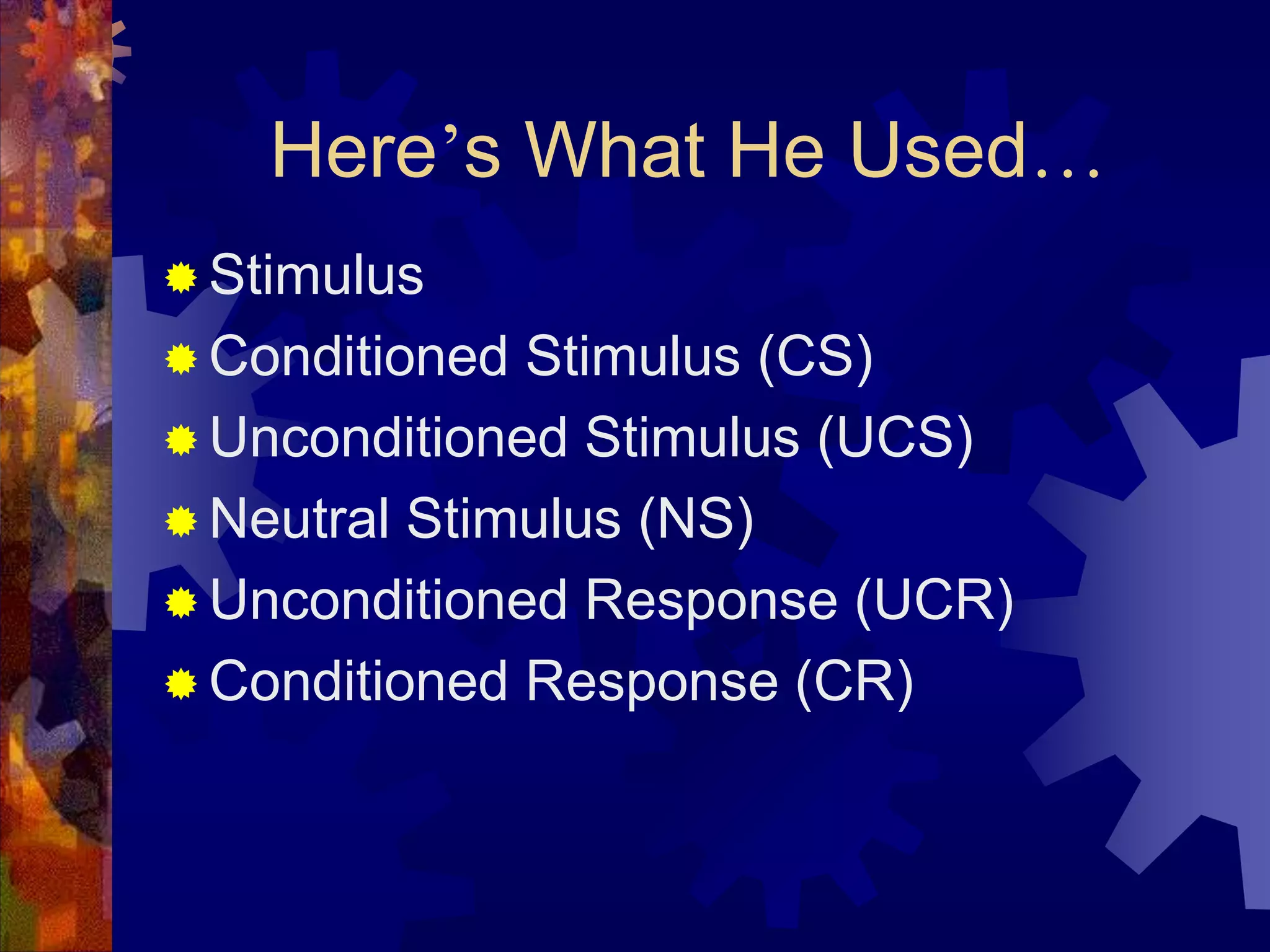 Classical Conditioning Presentation.pptx | Dogs | Pets