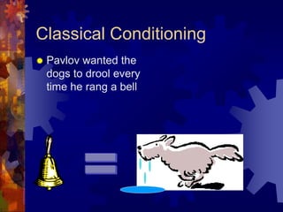 Classical Conditioning Presentation.pptx | Dogs | Pets