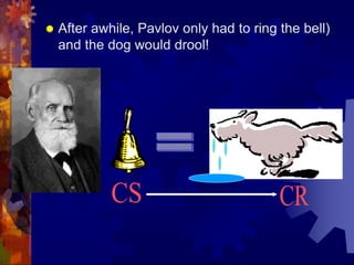 Classical Conditioning Presentation.pptx | Dogs | Pets