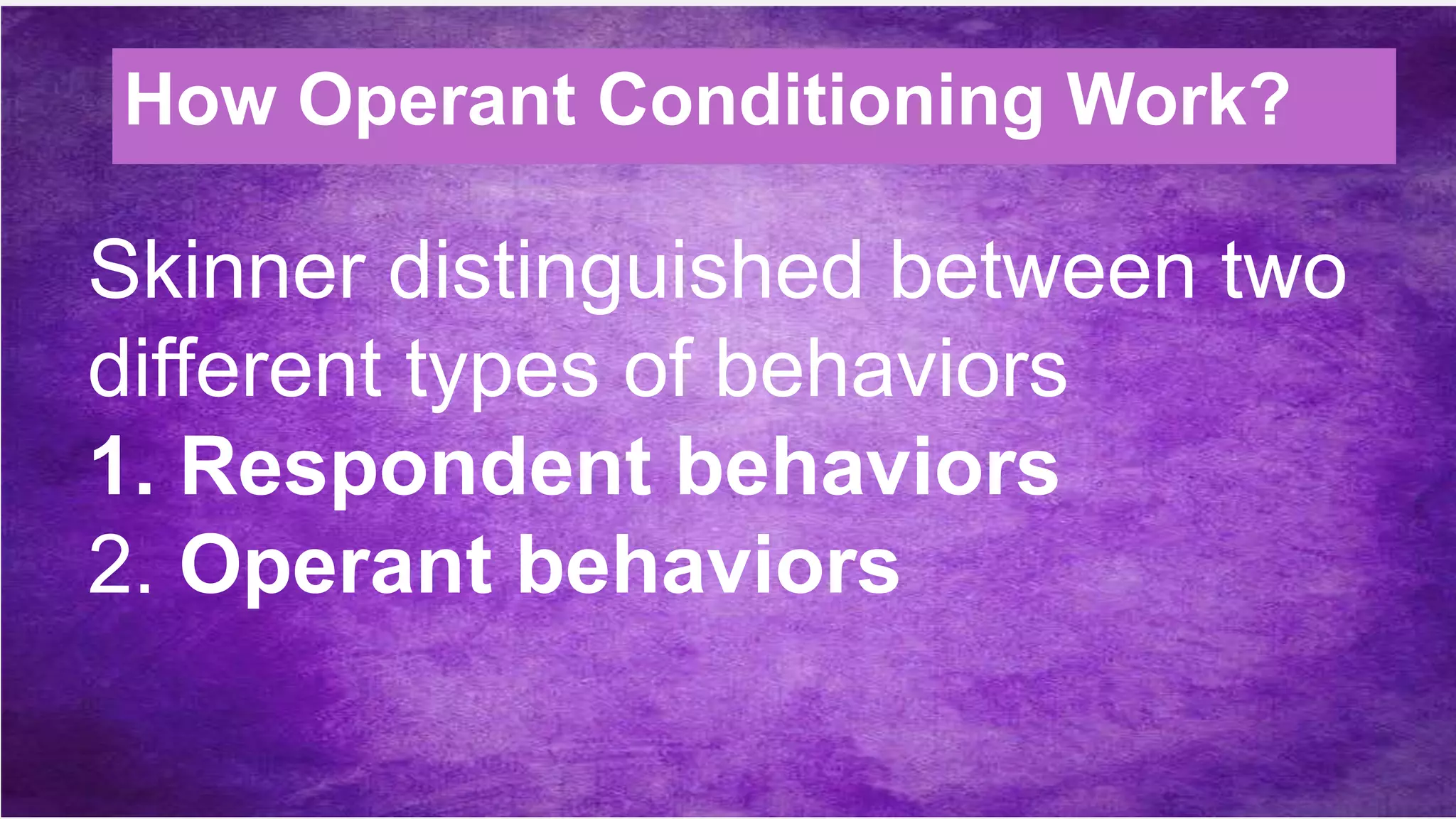 Classical conditioning vs operant conditioning (2) | PPTX