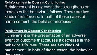 Classical conditioning vs operant conditioning (2) | PPTX