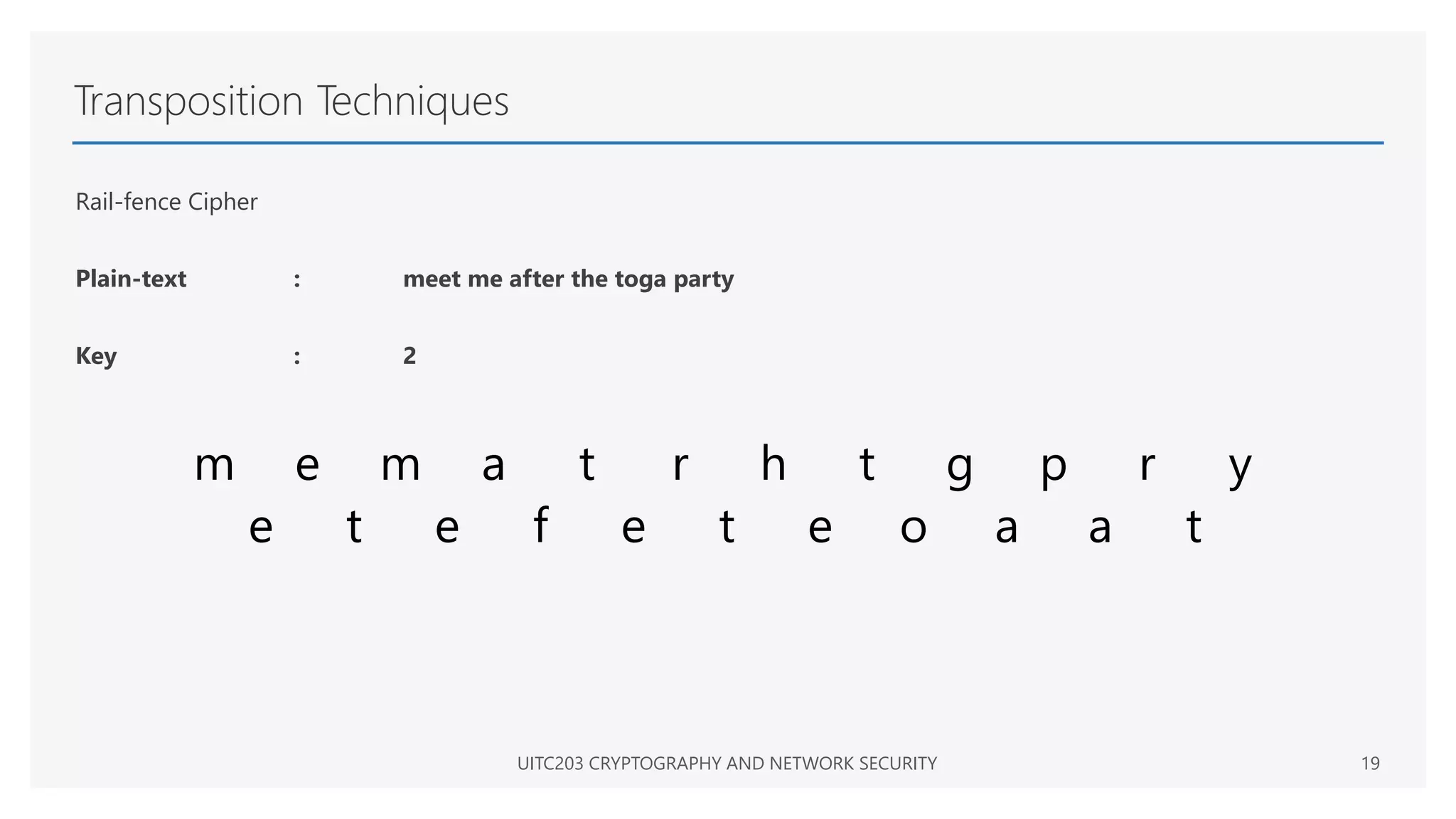 Classical cryptographic techniques, Feistel cipher structure | PPTX