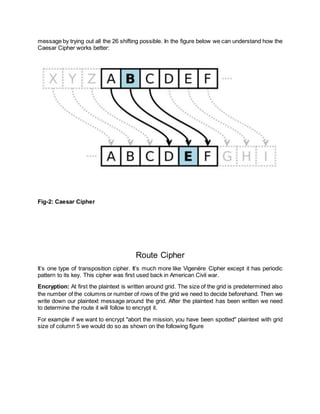 Classical crypto techniques | DOCX