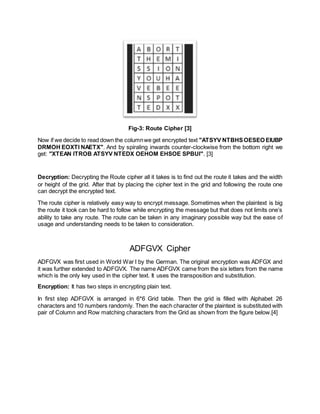Classical crypto techniques | DOCX