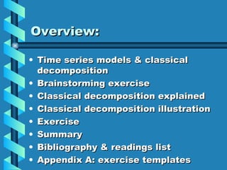 Classical decomposition | PPT