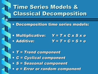 Classical decomposition | PPT