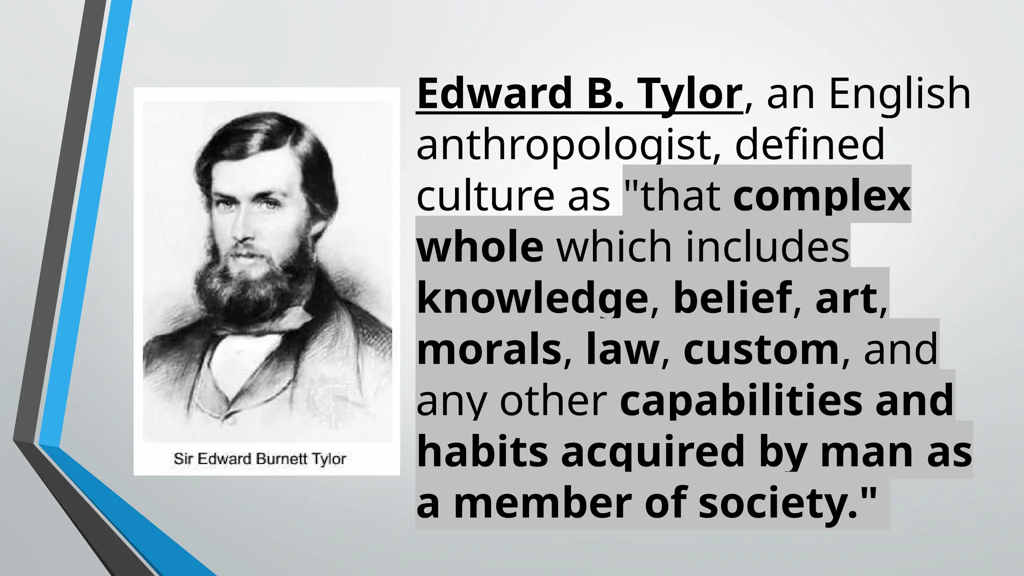 Classical Definition of Culture by Edward B. Tylor.pptx