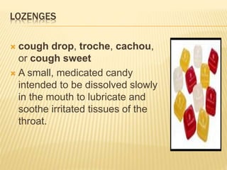 Classical dosage forms-by Amna Saeed | PPTX