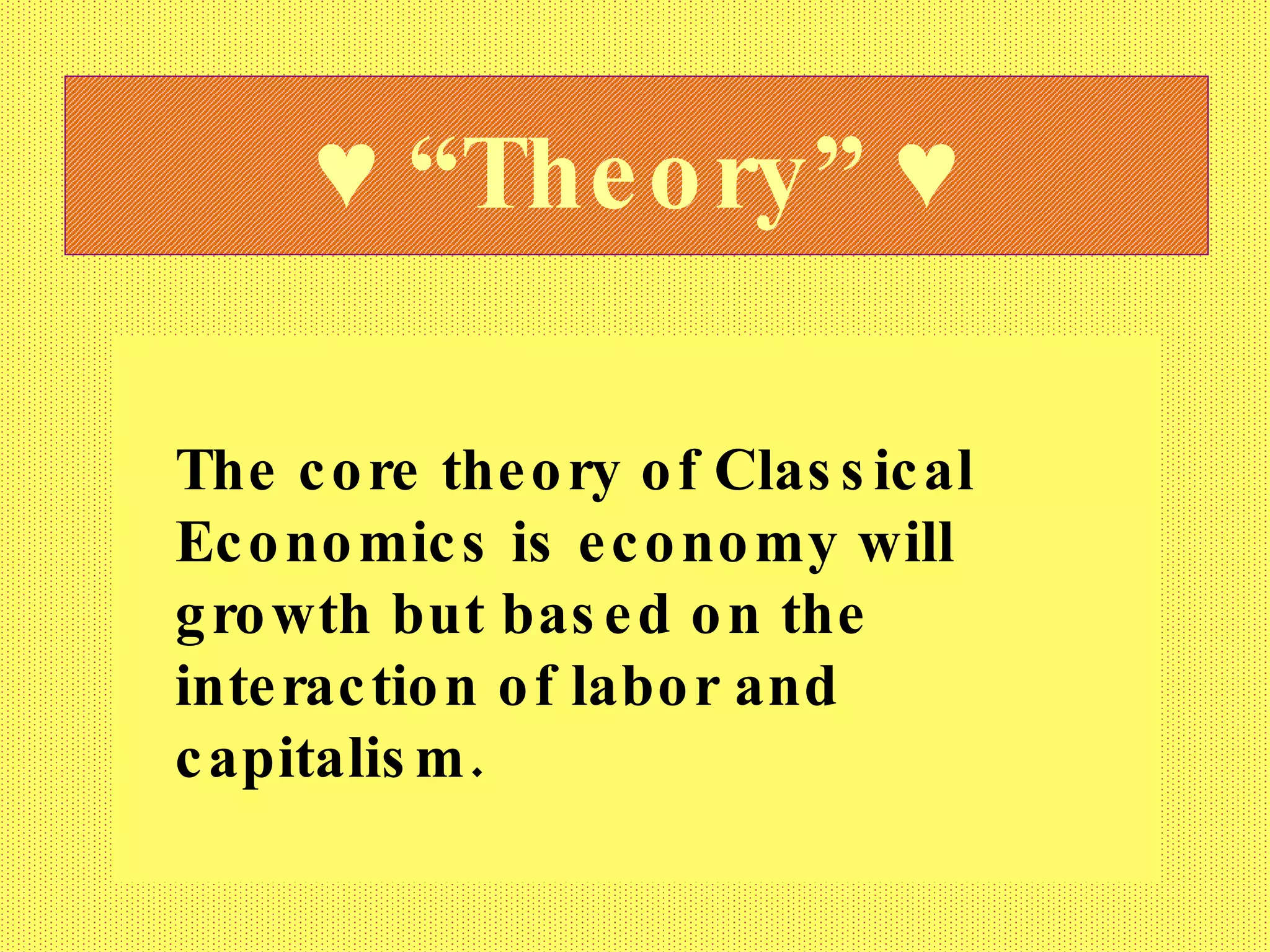 Classical economics | PPT