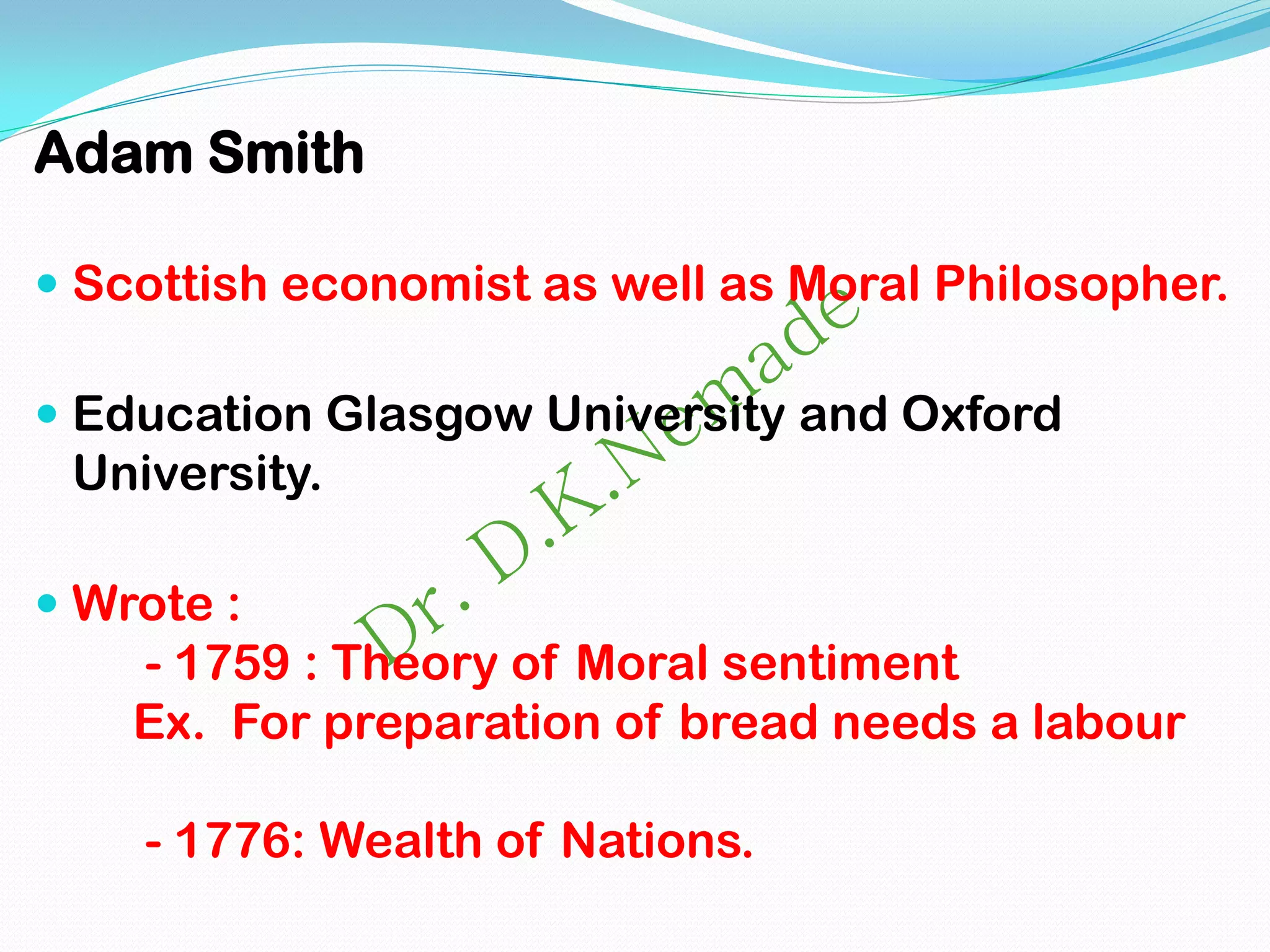 Classical economic thought | PDF