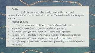 CLASSICAL EDUCATION PART 2 METHOD AND CURRICULUM.pptx