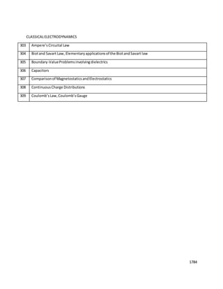 Classical Electrodynamics-1 Pages 1784-1888 | PDF