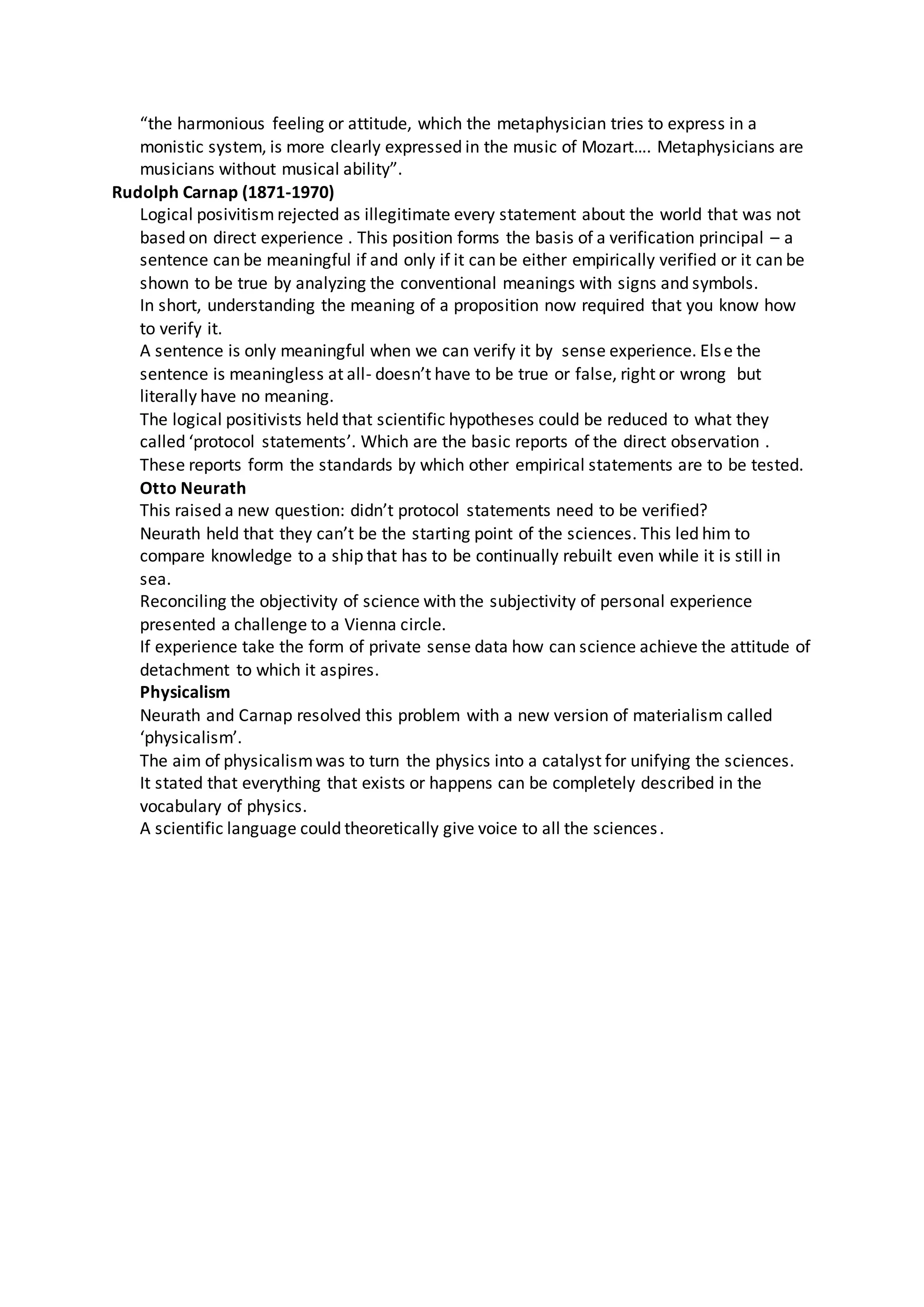 classical empiricism | DOCX