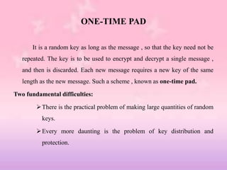 Classical encryption techniques | PPTX