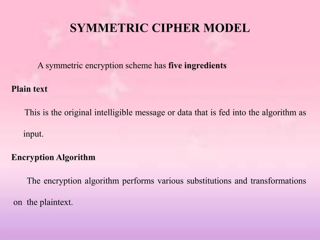 Classical encryption techniques | PPTX | Information and Network ...