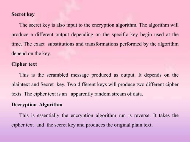 Classical encryption techniques | PPTX | Information and Network Security | Computing