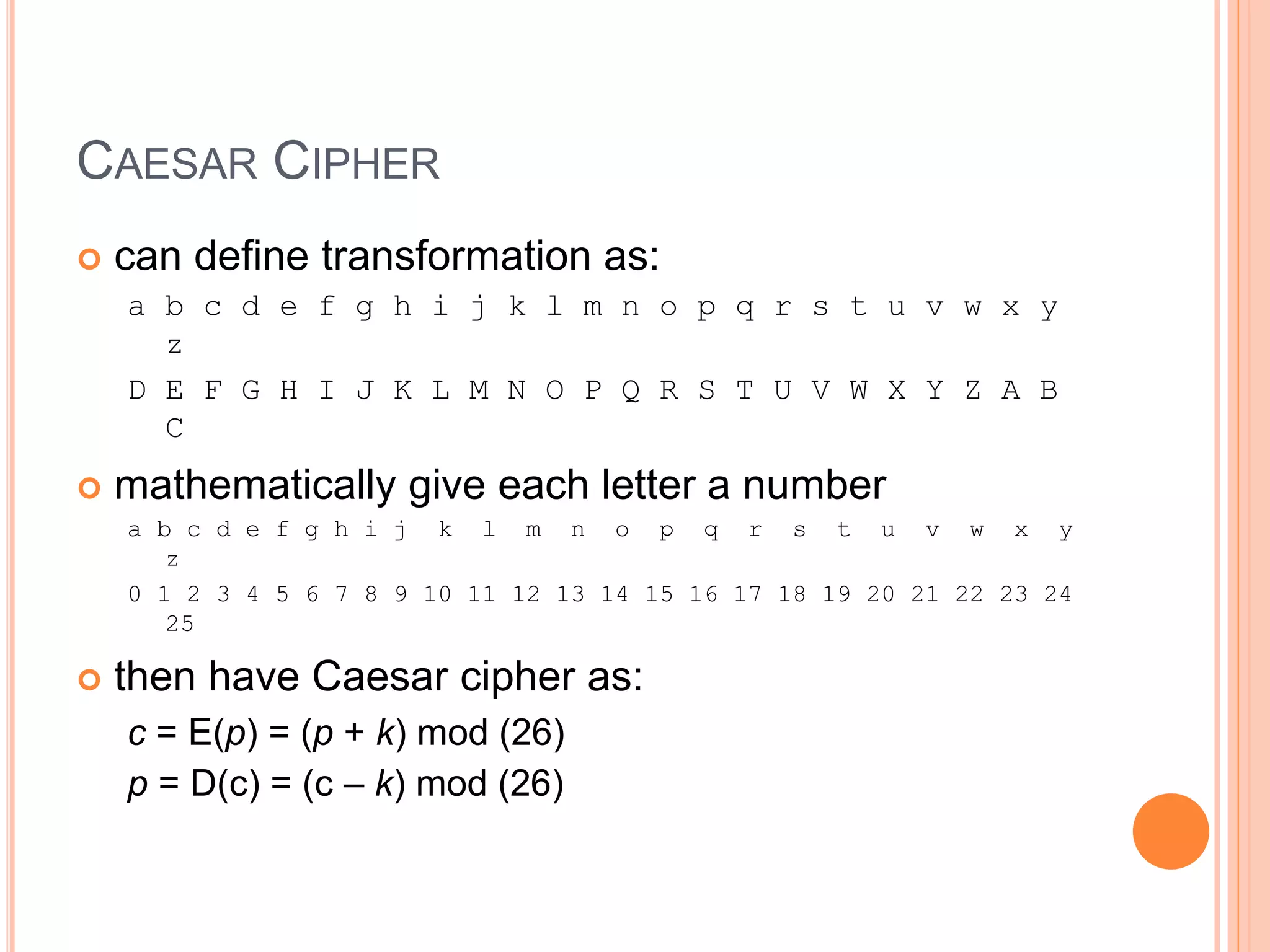 Classical encryption techniques | PPT