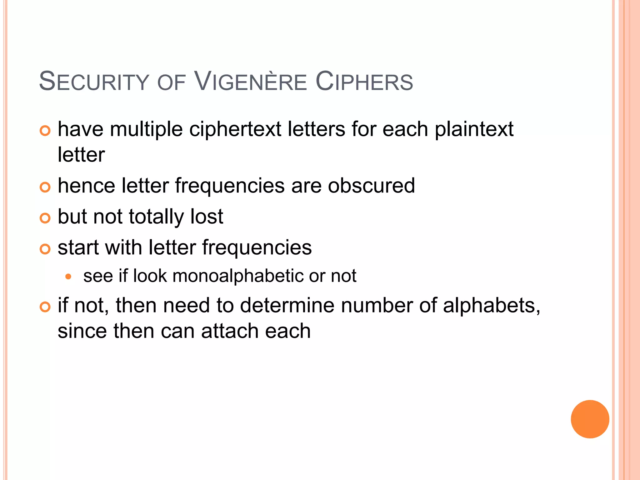 Classical encryption techniques | PPT