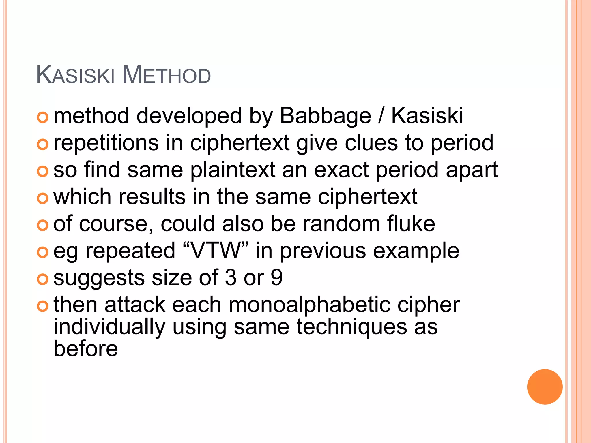 Classical encryption techniques | PPT