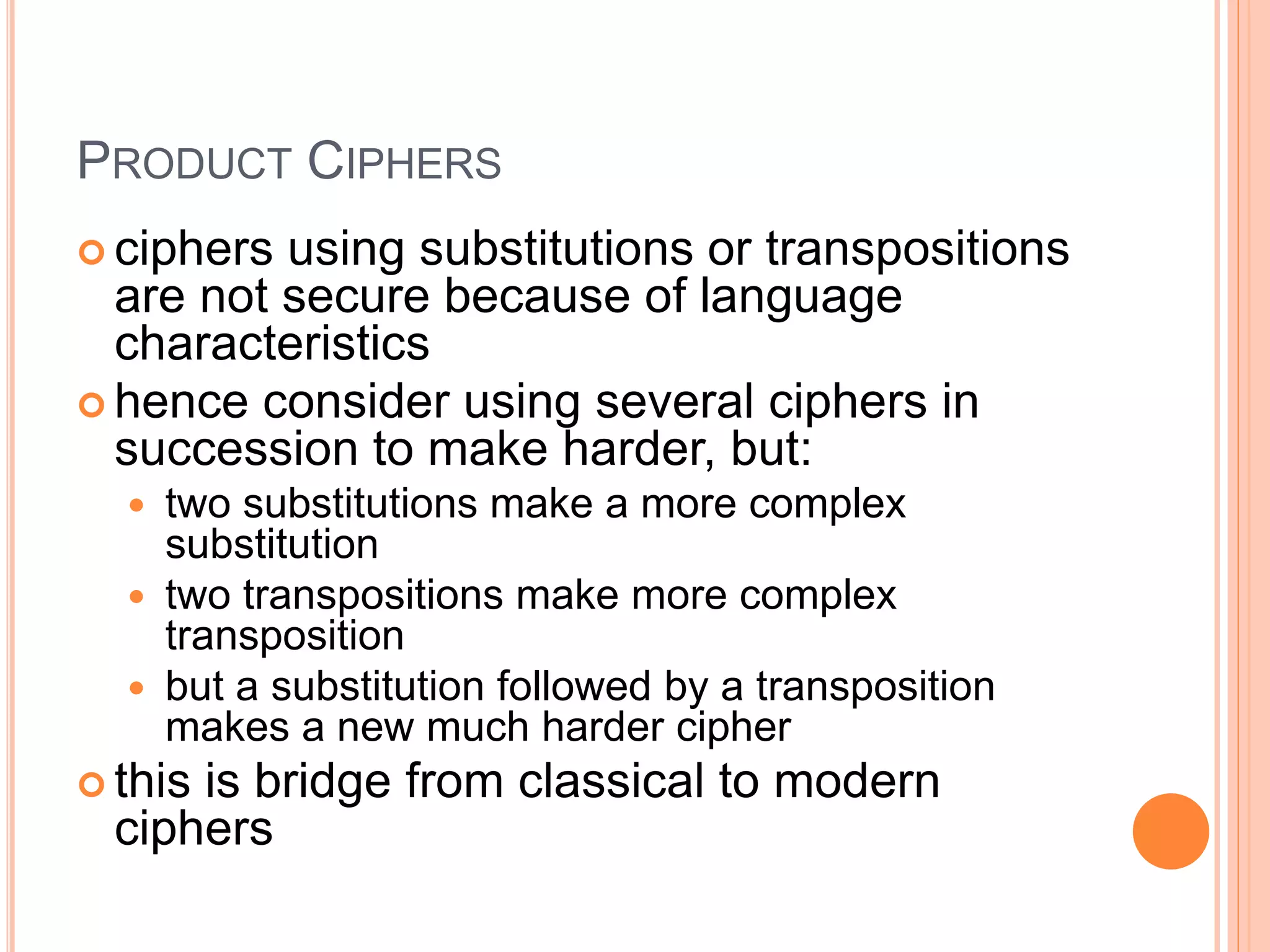 Classical encryption techniques | PPT