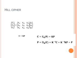 Classical encryption techniques | PPT