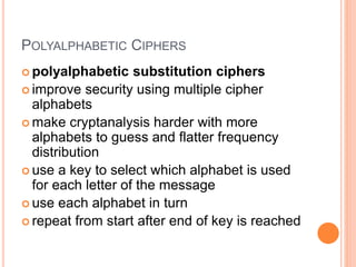 Classical encryption techniques | PPT