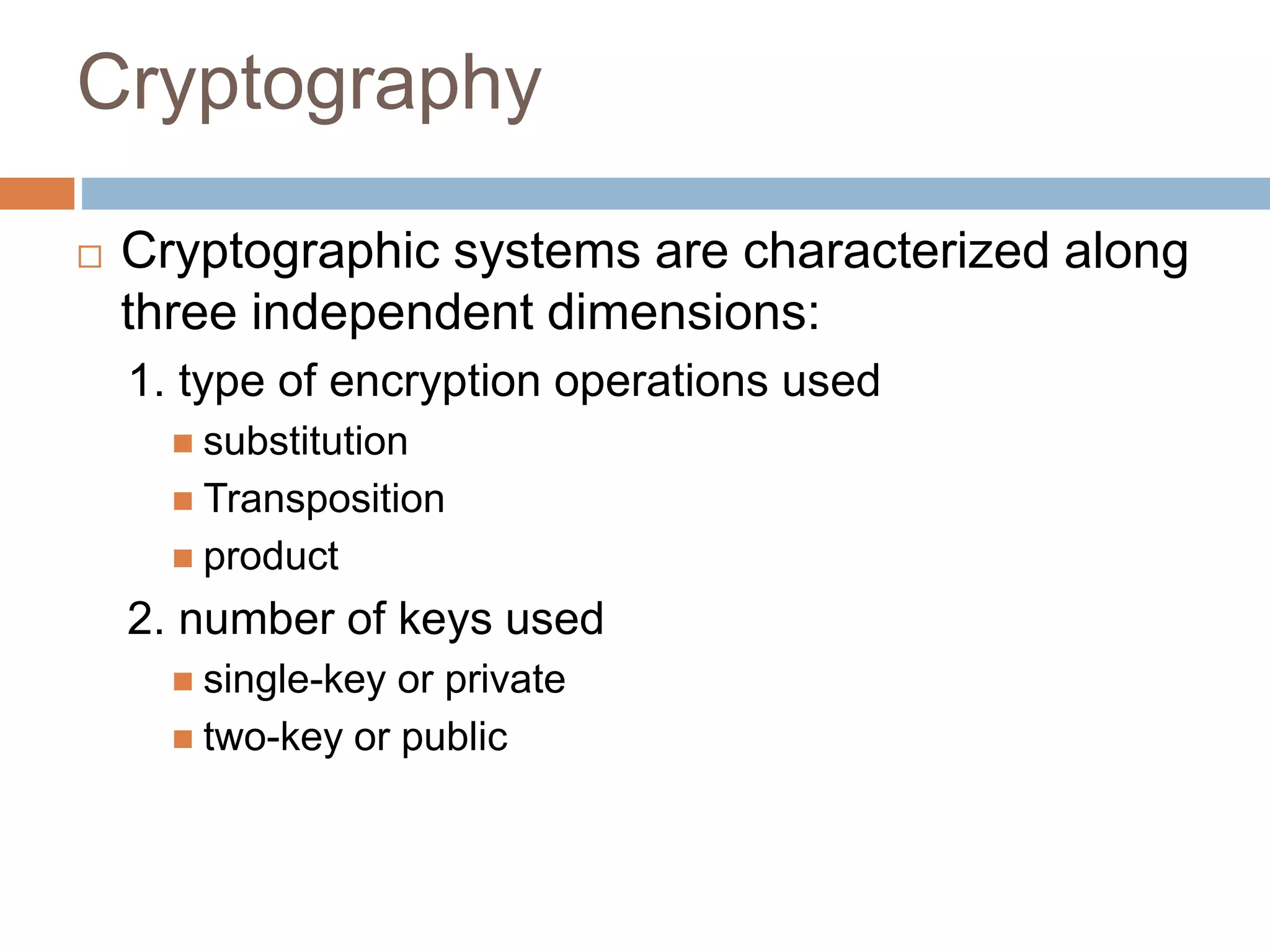 Classical encryption techniques | PPTX