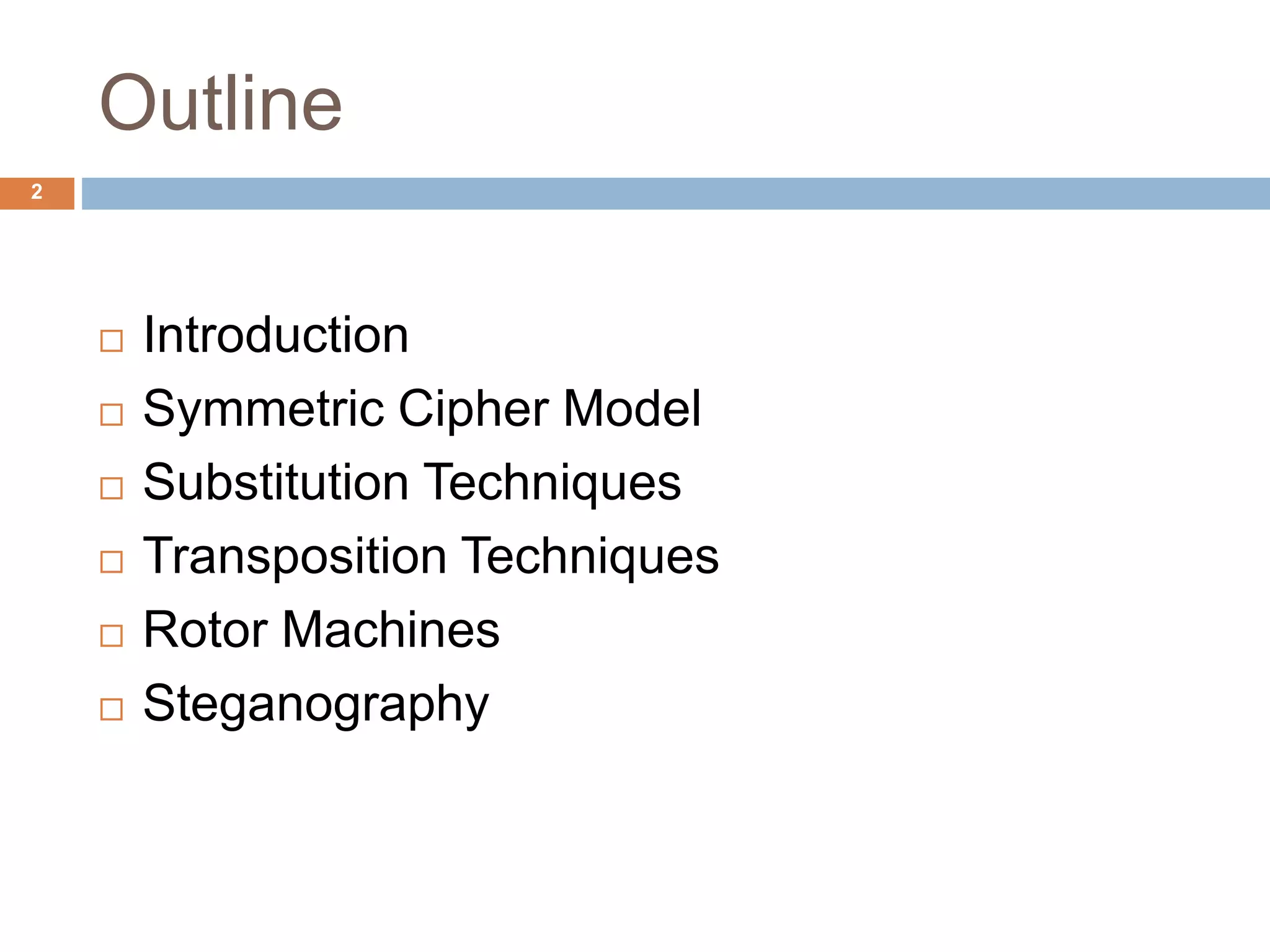 Classical encryption techniques | PPTX
