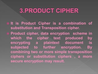 Classical encryption techniques | PPT