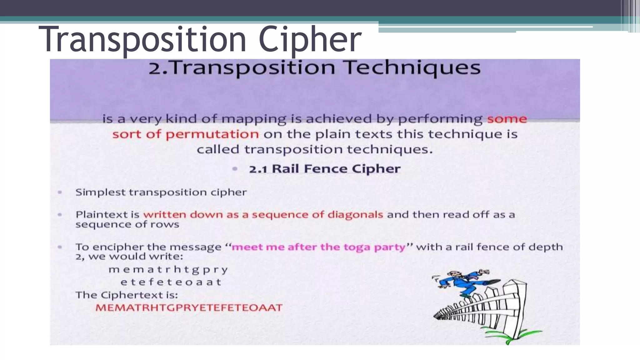 Classical Encryption Techniques | PPTX