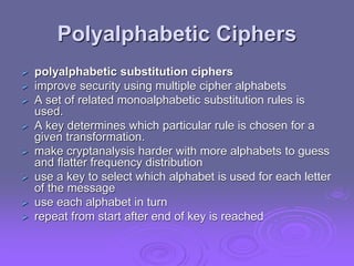 classicalencryptiontechniques.ppt | Information and Network Security ...