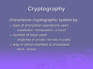 classicalencryptiontechniques.ppt | Information and Network Security ...