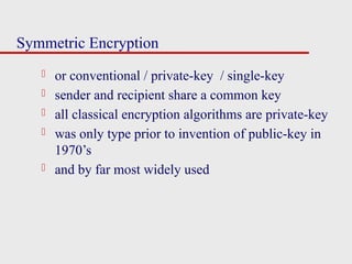 Classical encryption technique -Cryptoggraphy.pptx