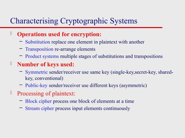 Classical encryption technique -Cryptoggraphy.pptx
