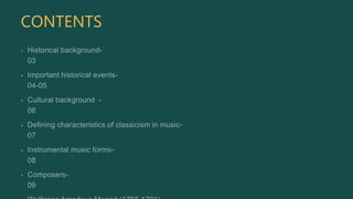 The Classical Era Period of Music | PPTX