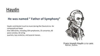 The Classical Era Music | PPT