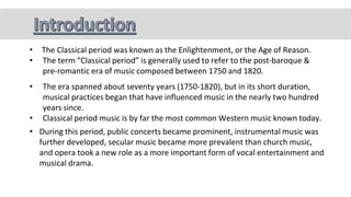 The Classical Era Music | PPT