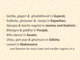 CLASSICAL & FOLK DANCES IN INDIAN CULTURE | PPT