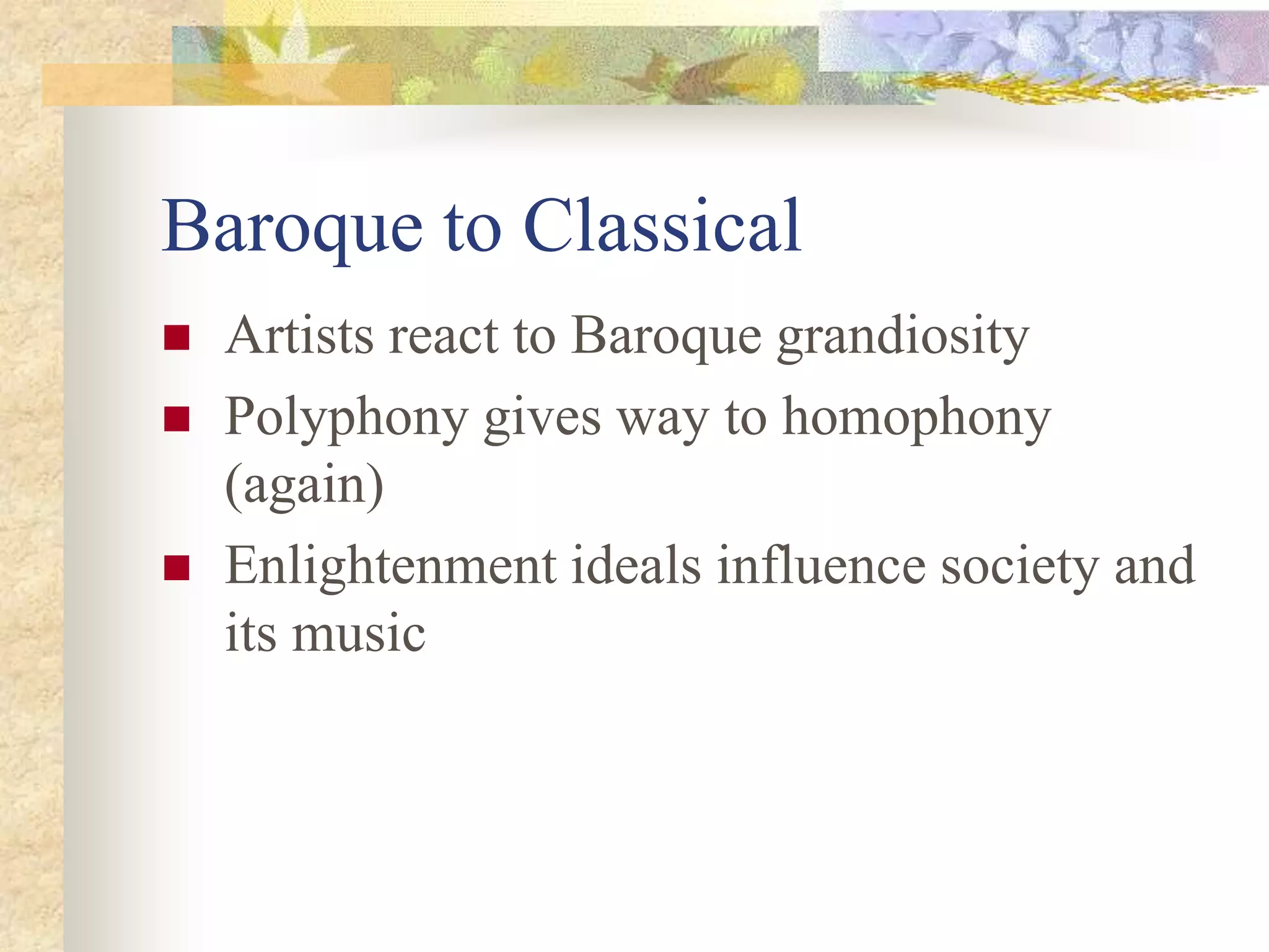 Classical Forms | PPTX